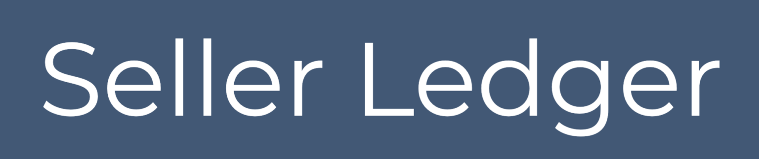 Bookkeeping for Online Sellers - Seller Ledger