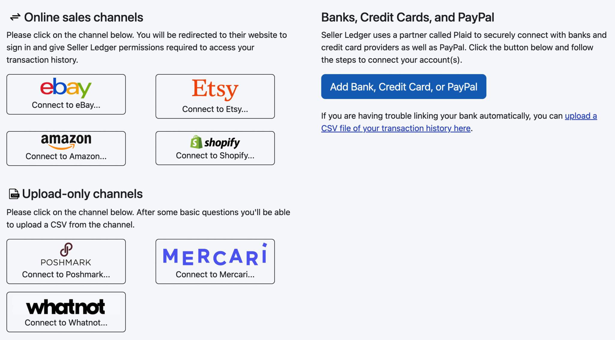 Import Whatnot sales history into Seller Ledger - Seller Ledger